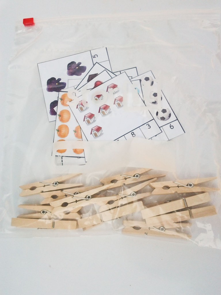 General Conference Clothespin Clip Cards and Velcro Popsicle Sticks