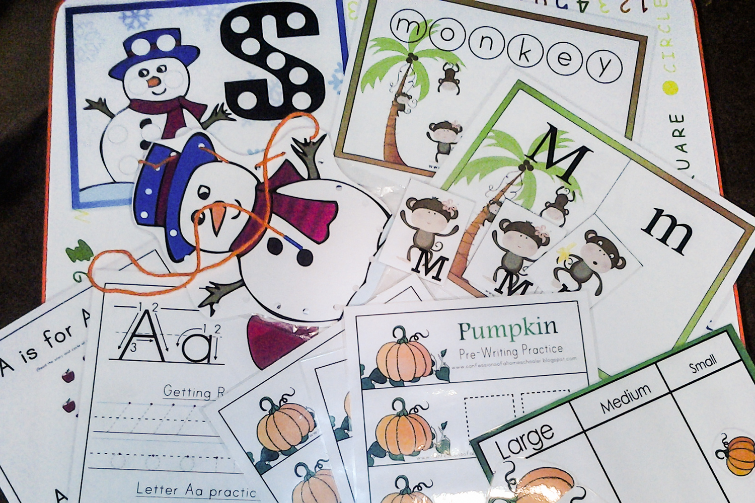 ABC Chart Part 1 - Preschool - Moms Have Questions Too