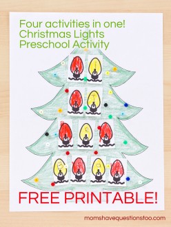 Christmas Preschool Activities