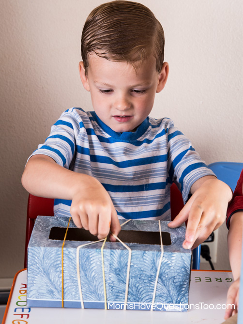 Toddler Music Activity: Homemade Instruments - Moms Have Questions Too