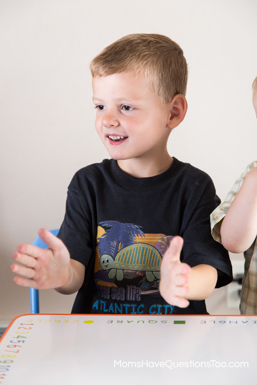 Toddler Music Activities: Tap the Beat - Moms Have Questions Too