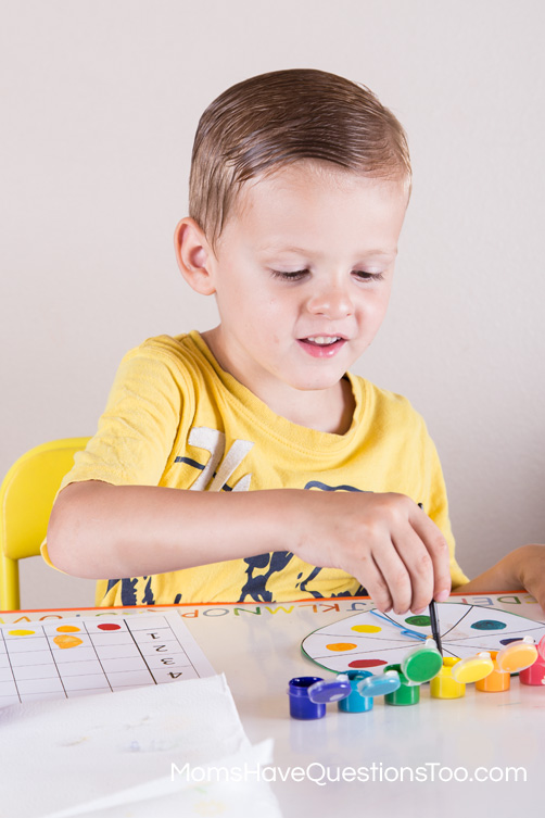 Spin and Graph Game with Free Printable