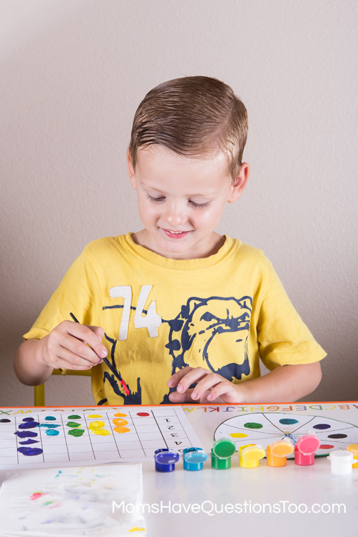 Spin and Graph Game with Free Printable