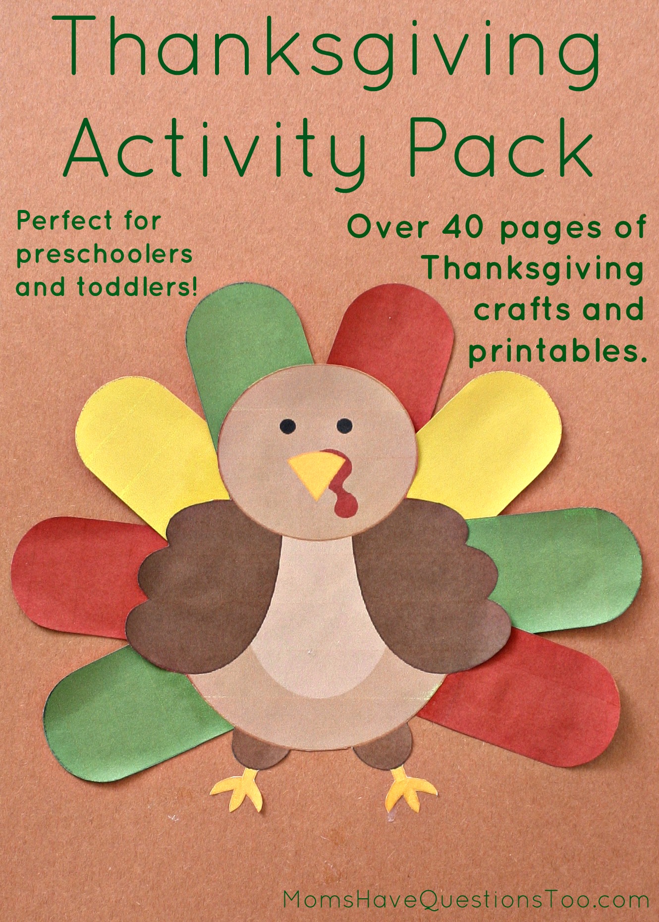 Thanksgiving Activity Pack with Crafts and Printables